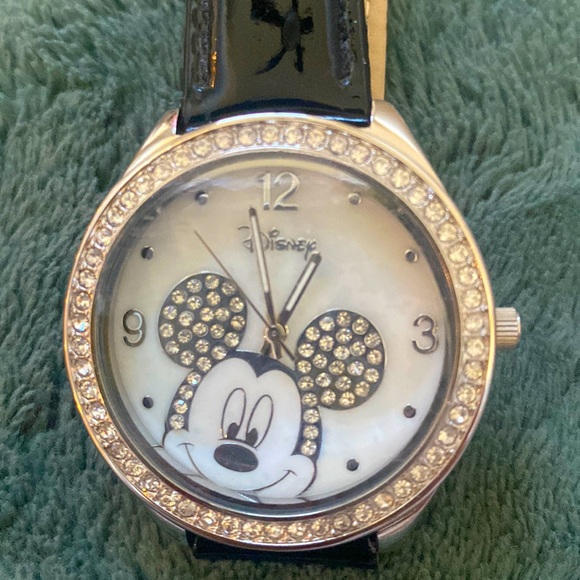 Disney | Jewelry | New Mickey Mouse Crystal Watch | Poshmark